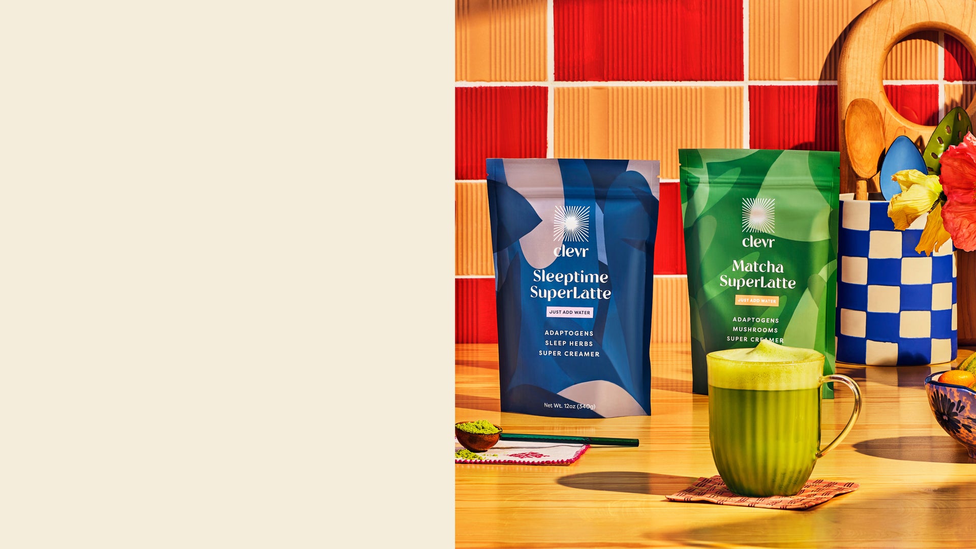 Clevr Blends | Superfood Lattes and Teas