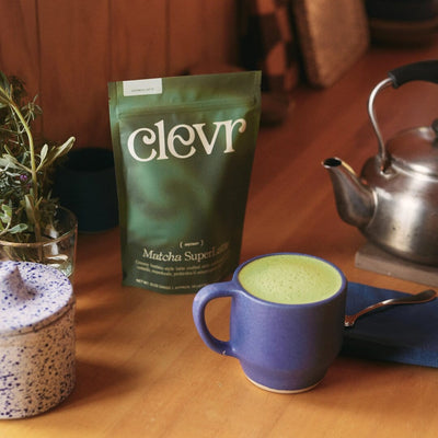 Matcha SuperLatte | Instant Matcha Latte – Clevr Blends