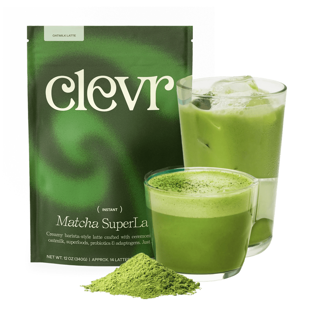 Matcha SuperLatte | Instant Matcha Latte – Clevr Blends