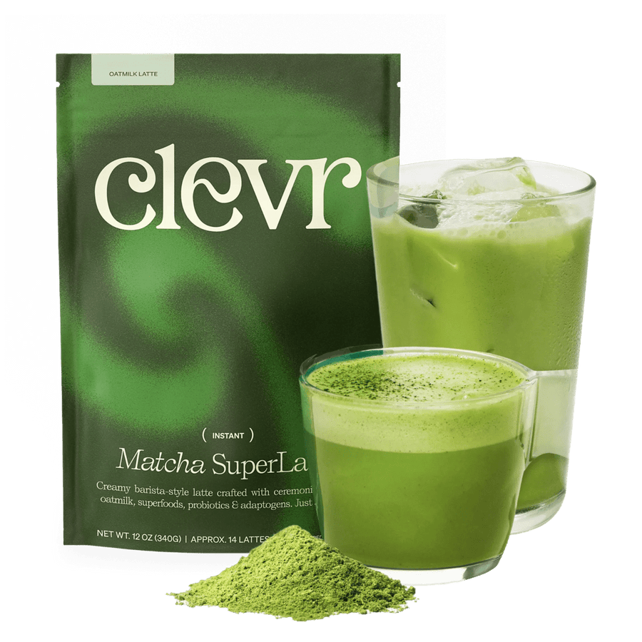 Matcha SuperLatte | Instant Matcha Latte – Clevr Blends